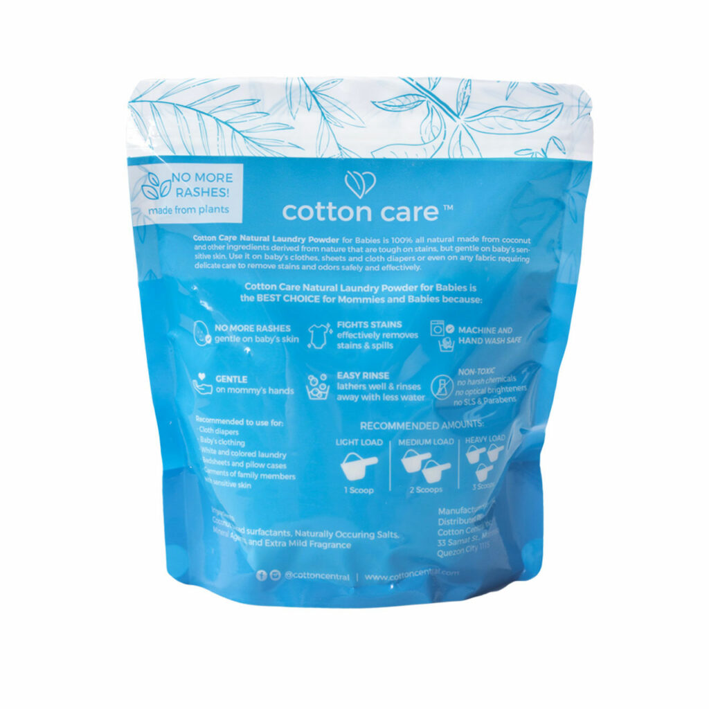 Hypoallergenic Baby Laundry Powder Detergent (1 kg) – Cotton Central